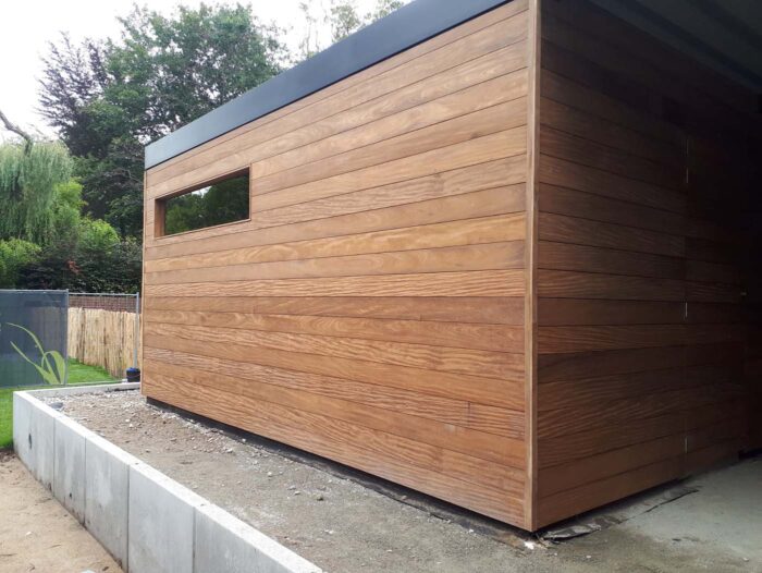 Fietsenberging in hout in Bonheiden | Timberprojects